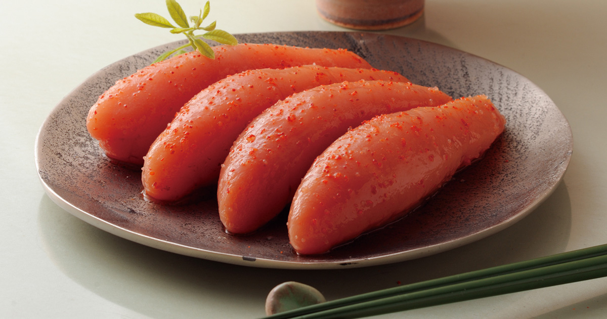 Traditional Japanese Mentaiko in Supermarkets in LA and NY. / Umeya